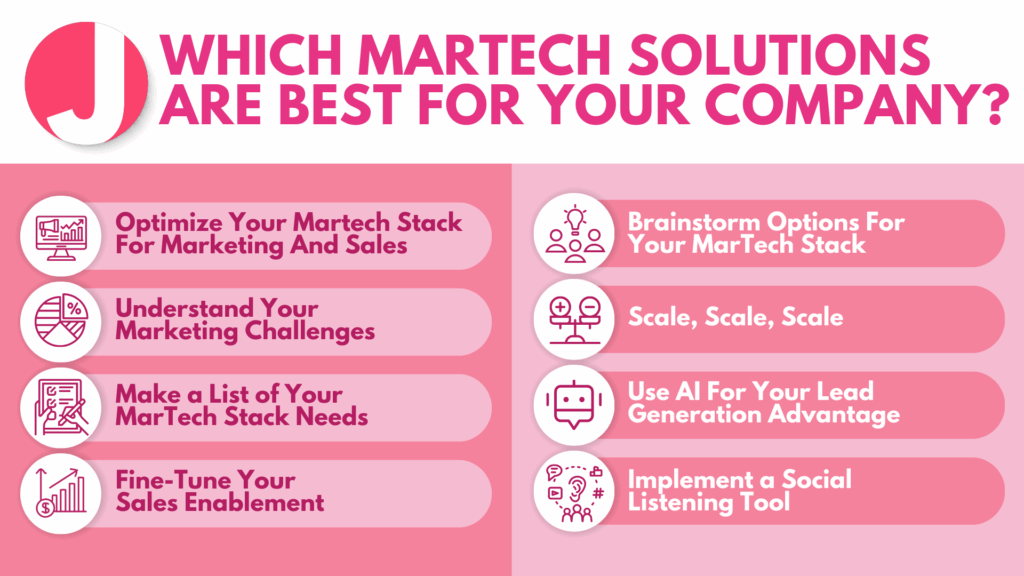 MarTech Tips for 2023 - JSMM